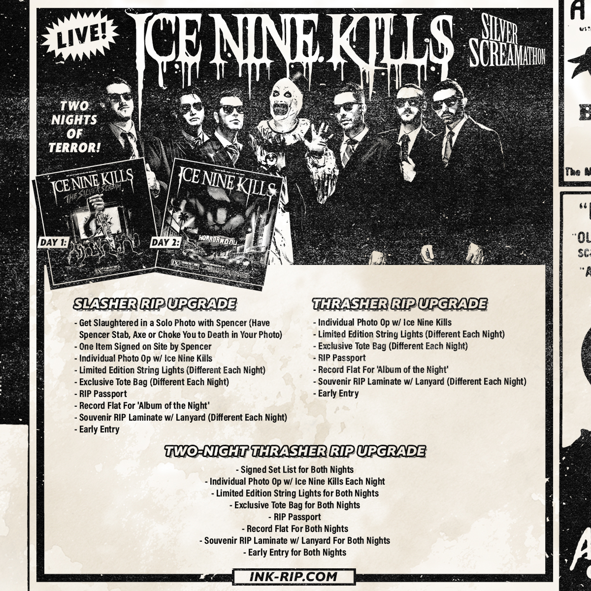 Ice Nine Kills | Silver Scream-a-Thon RIP Experience