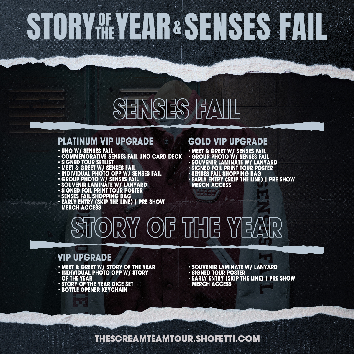 Senses Fail & Story of The Year | The Scream Team Tour 2025