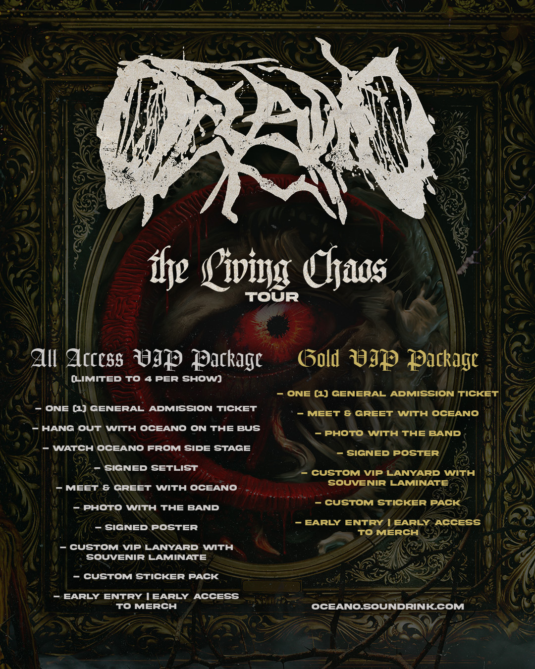 Oceano | The Living Chaos Tour 2024